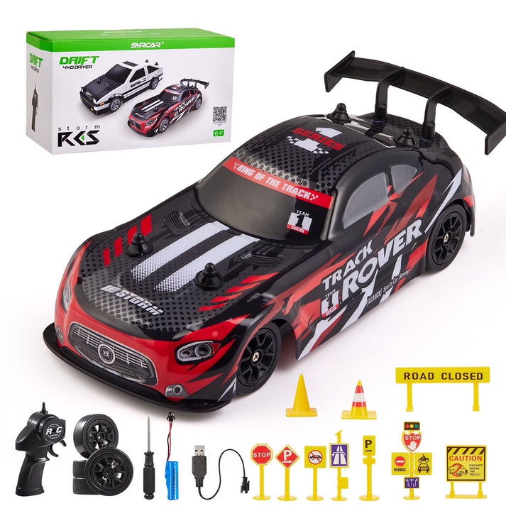 1:24 Scale RC Drift Car, 4WD Remote Control Car for Kids Adults, 20KM ...